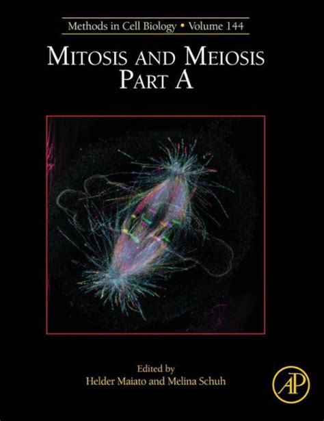 Mitosis And Meiosis Part A By Helder Maiato 9780128141441 Hardcover Barnes And Noble®