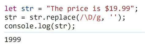 How To Remove All Characters From String Except Numbers In Javascript