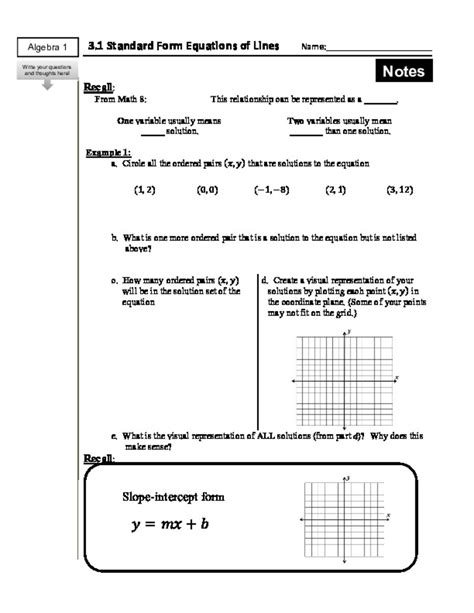 Equation Representation Worksheet Mastering Mathematical Expressions