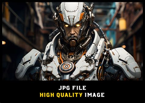 Artificial Intelligence Futuristic Robot Graphic By Wodexz · Creative Fabrica