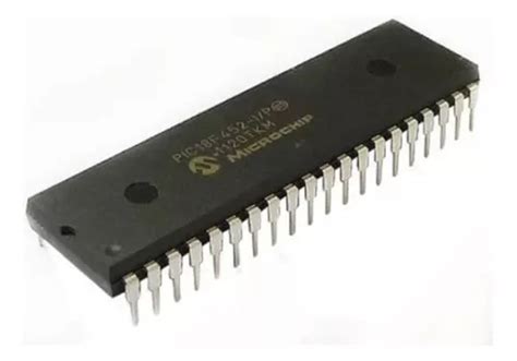 kit com 10 peças microcontrolador pic18f452 i p microchip mercadolivre