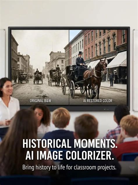 Free Ai Image Colorizer Colorize Black And White Photos Online Naturally