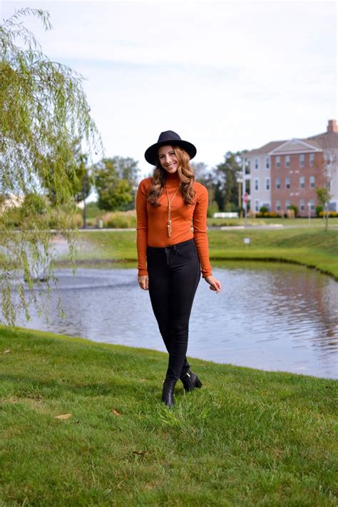 Rust Orange Bodysuit Perfect For Fall Sincerely K