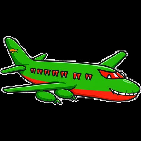 Green Bomber Plane With Crocodile Head And Teeth Emoji Ai Emoji Generator
