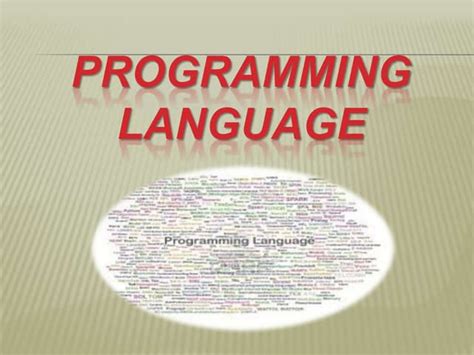 Programming Language Pptx Programming Languages Computing