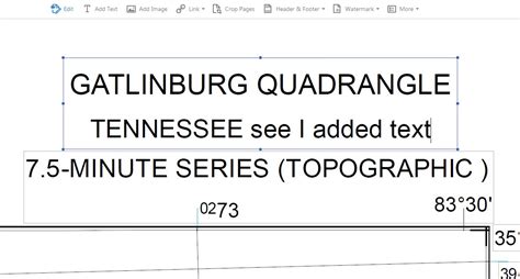 pdf exported from pro cannot edit text why page 3 esri community