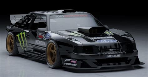 Ken Blocks New Hoonifox Is His Craziest Custom Mustang Yet Maxim