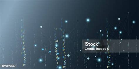 디지털 기술 및 인터넷 네트워크 연결 빅 데이터 디지털 마케팅 현대 컴퓨터 서핑 인터넷 미래 혁신 기술 배경 0명에 대한 스톡