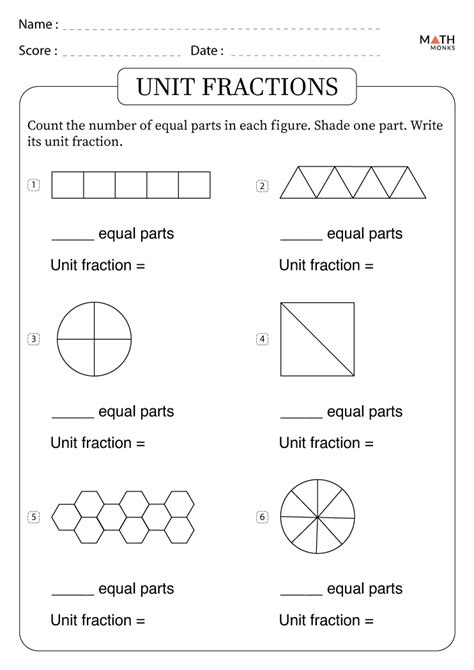 Fractions Worksheets With Answer Key Worksheets Library