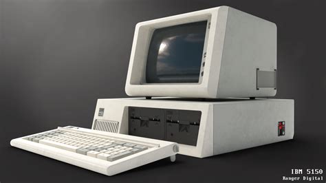 Ibm Pc 5150 With Some Additional Features R Blender
