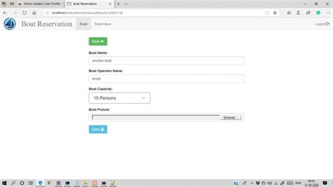 Shipboat Reservation System Project In Php With Source Code And Report