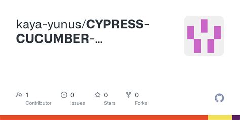Github Kaya Yunuscypress Cucumber Framework