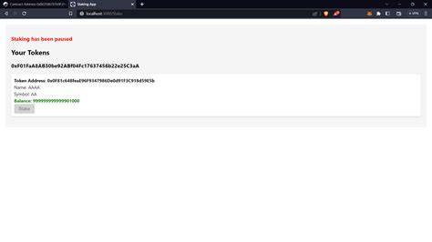GitHub Kanakjaiswal Staking App A Dapp To Mint And Stake ERC Token