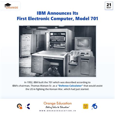orange education on linkedin ibm701 fortran techhistory technology