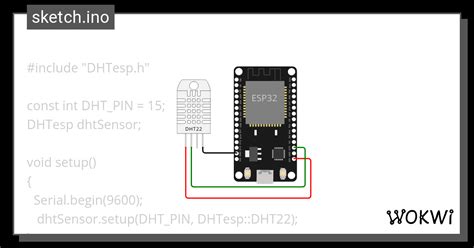 Dht 22 Wokwi Esp32 Stm32 Arduino Simulator
