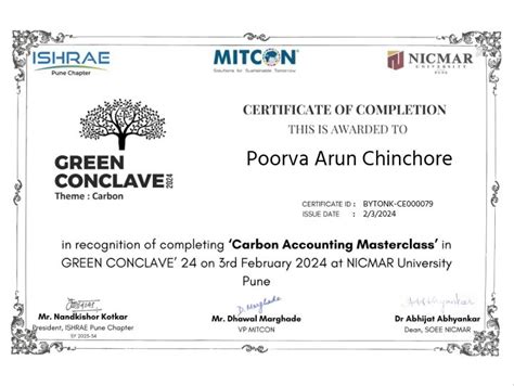 Poorva Chinchore On Linkedin Decarbonization Greenconclave Sustainability Carbonfootprint