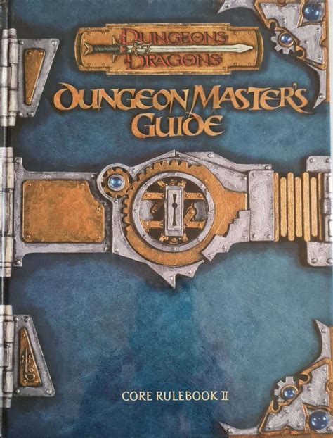 Dungeons And Dragons Dungeon Masters Guide Core Rulebook Ii 30 E