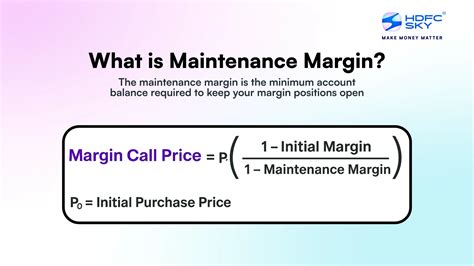 Maintenance Margin Understanding Its Role In Trading