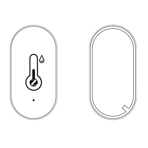 Senzor temperatură și umiditate Zigbee Tuya