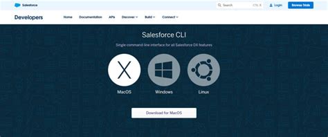 salesforce cli how to install and use salesforce cli