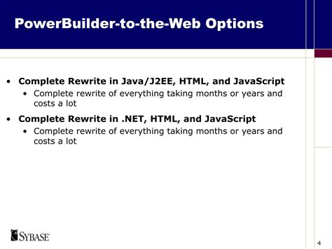 Ppt Appeon For Powerbuilder Taking Powerbuilder Applications To The Web Powerpoint