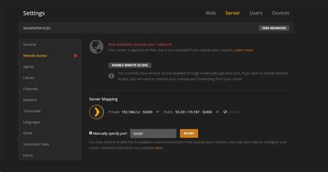 How To Fix Remote Access Error In PLEX Media Server Super User