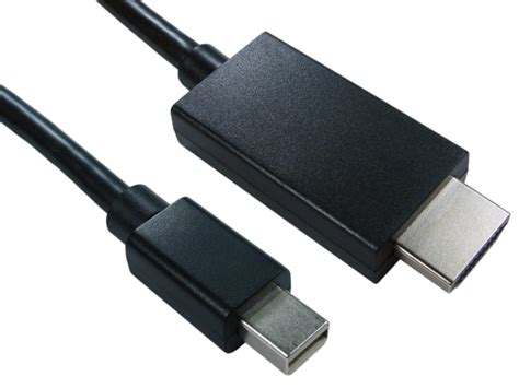 11 04 5797 10 Roline Roline Male Mini DisplayPort To Male HDMI PVC Cable 3m 144 8644 RS