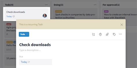 How Do I Create Tasks And Work With Them On Stackfield