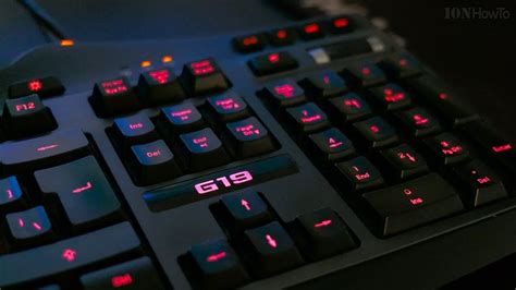Logitech G19 Pc Keyboard Record Macro G Keys Pc Keyboard Logitech