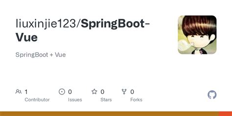 Github Liuxinjie123springboot Vue Springboot Vue