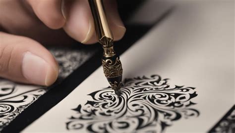 Calligraphy Pen Nib Techniques Fine Tune Your Tools