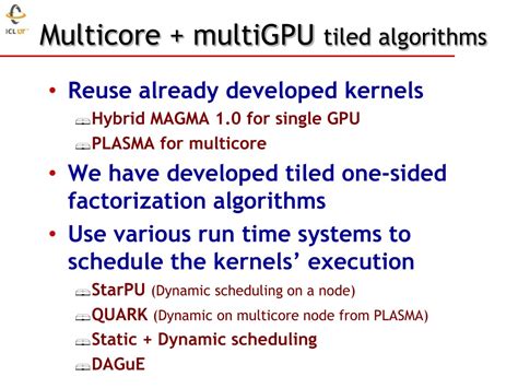 Ppt Magma Lapack For Hpc On Heterogeneous Architectures Powerpoint Presentation Id308591
