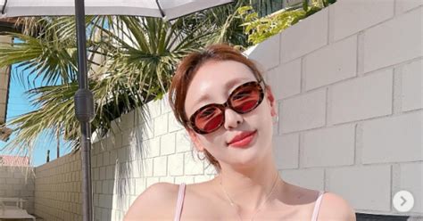 박지영 아나 파격 비키니로 뽐낸 글래머 몸매…섹시미 Up [n샷]