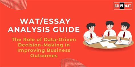 Wat Analysis Guide The Role Of Data Driven Decision Making In