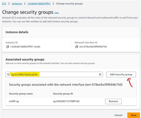 Security Group Step By Step Guide Security Group Creation Association