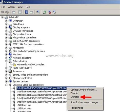 How To Fix USB Device Not Recognized Or USB Not Installed Problem WinTips Org