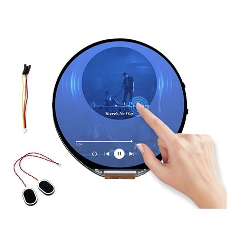 Esp32 S3 185 Inch Round Display Development Board 32 Bit Lx7 Dual Core Processor 360x360 Screen