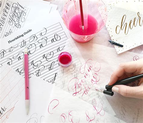 Virtual Step 2 Calligraphy Class August 2025 Sip And Script