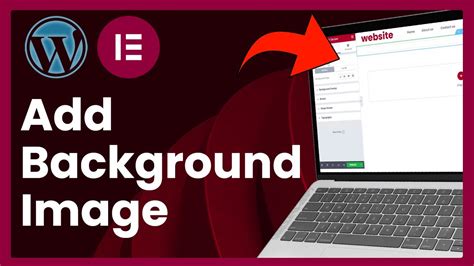 how to add background image in wordpress using elementor easy tutorial