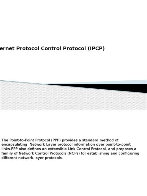 Ipcp Pdf Internet Protocols Network Protocols