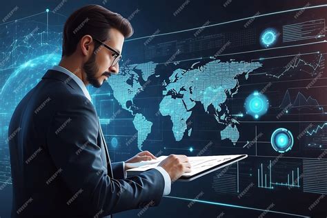 Premium Photo Big Data Analytics With Ai Technology Data Analyst