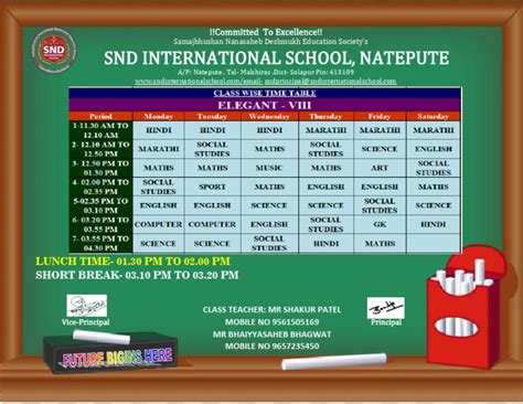 Classwise Timetable 2024 2025 Elegant 8 Pdf
