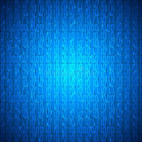 technology concept hex code digital background stock vector