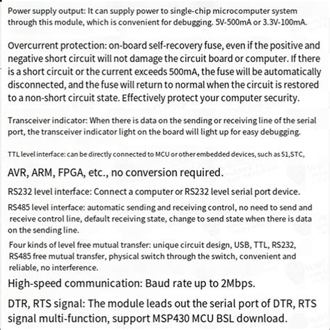 6 In 1 Usb To Uart Serial Port Module Set Kit Usb Ttl 485 232 Free Conversion Cp2102 Usb To Ttl