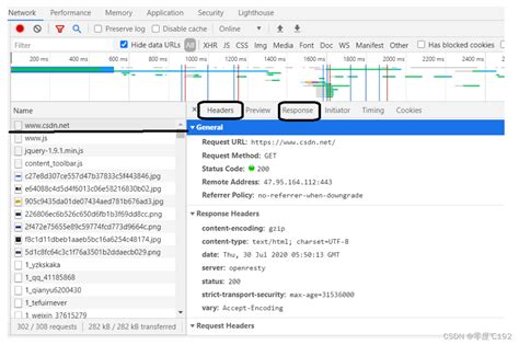 Python爬虫 Chrome浏览器抓包说明python抓请求头 默认打开preserve Log Csdn博客