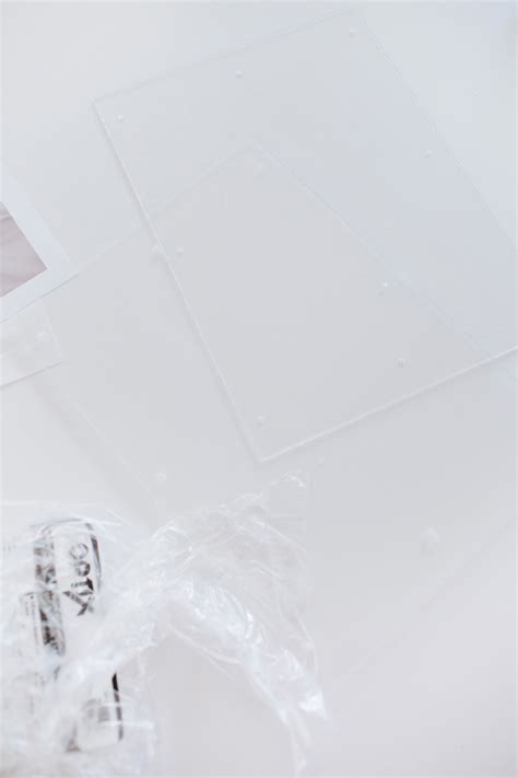 DIY Floating Plexiglass Frame Brooke Courtney