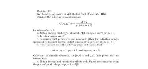 solved exercise 13 for this exercise replace a with the