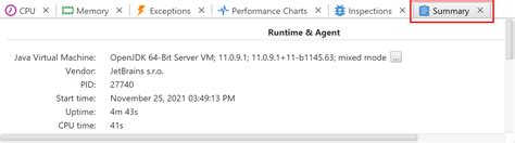 YourKit Java Profiler Help Summary