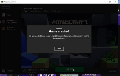 ATM Doesnt Start Issue AllTheMods ATM GitHub