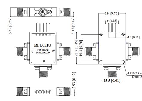 Absorptive Coaxial SP T Switch From GHz To GHz OSA F RFecho